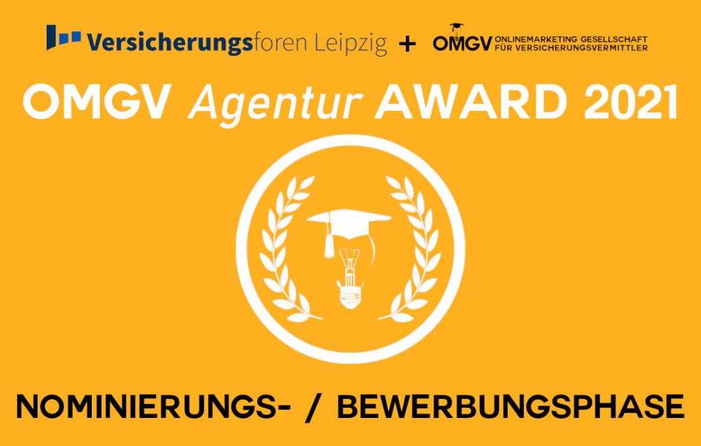 OMGV Agentur AWARD 2021 - Die Nominierungs- und Bewerbungsphase hat ...